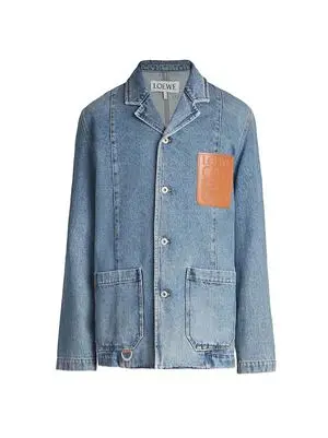 Loewe Anagram Workwear Denim Jacket