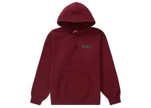Supreme Hooded Sweatshirt - Burgundy