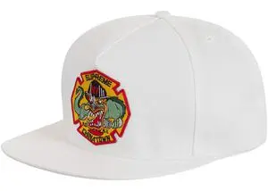 Supreme Fdny Engine 9 5-panel Cap - White