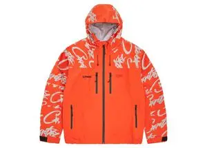 CORTEIZ Waterproof Shell Jacket - Orange