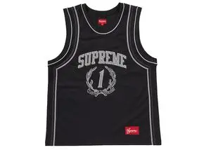 Supreme Campioni Basketball Jersey - Black