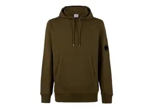 C.P. COMPANY Diagnol Raised Fleece Hoodie