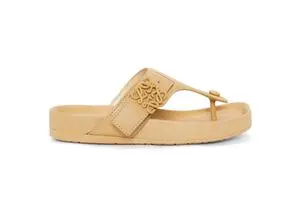 Loewe Ease Toe Post Goatskin Sandals