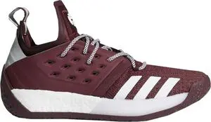 Adidas Harden Vol. 2 Mississippi State Sneakers - Maroon/running White/core Black