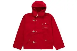 Supreme Canvas Clip Jacket - Red