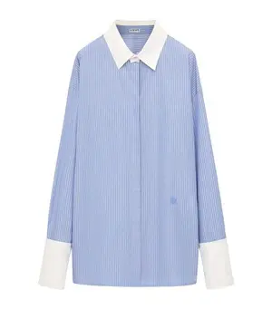 Loewe Stripe Long Cotton Shirt