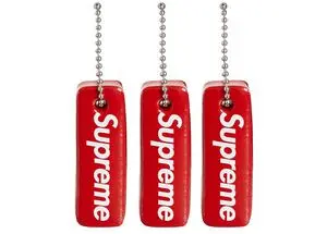 Supreme Floating Keychain - Red
