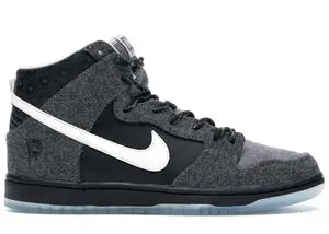 Nike Sb Dunk High Petoskey Premier Sneakers - Dark Charcoal/whiteone-colorlight Graphite