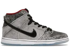 Nike Dunk High Salt Stain Sneakers - Black/gym Red