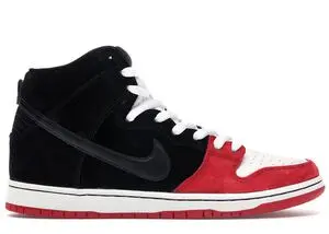 Nike Dunk High Uprise Sneakers - Black/university Red