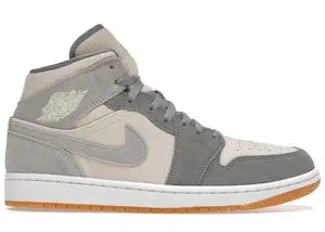 JORDAN 1 Mid Se Sneakers - Coconut Milk/particle Grey