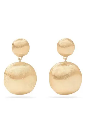 Marco Bicego 18k Gold Drop Earrings - 18k Yellow Gold