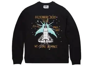 BILLIONAIRE BOYS CLUB Bb Shuttle Crew Sweater - Black