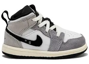 JORDAN 1 Mid Se Craft Sneakers - Cement Grey/white/tech Grey