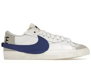 Nike Blazer Low 77 Jumbo - White/old Royal/light Bone