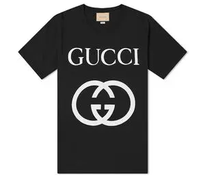 Gucci Interlocking Gg Print T-shirt