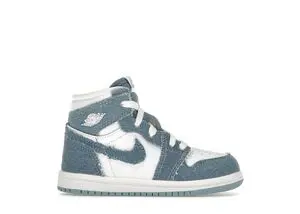 JORDAN 1 Retro High Og Denim - White/worn Blue/metallic Gold