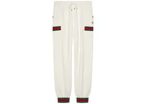 Gucci Jersey Jogging Pants With Web