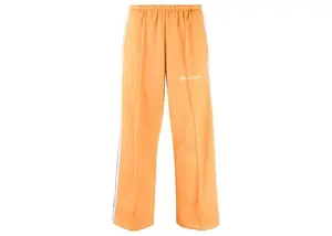 Palm Angels Side Stripe Cropped Track Pants - Orange