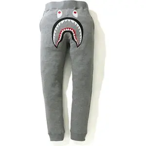 A BATHING APE Shark Slim Sweatpants - Gray