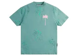 Palm Angels Pxp Painted T-shirt - Green