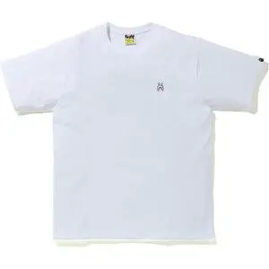 A BATHING APE Shark One Point T-shirt - White