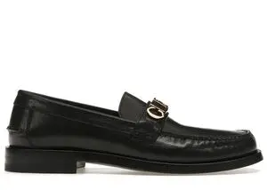 Gucci Leather Loafers With Logo
