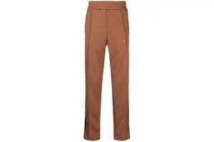 Palm Angels Side Stripe Track Pants - Brown/purple/red