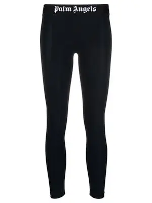 Palm Angels Elasticated Leggings For Women