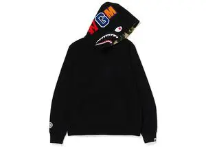 Bape Drawstring Shark Sweatshirts Hoodies For Men