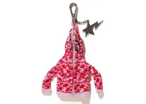A BATHING APE Shark Full Zip Hoodie Keychain