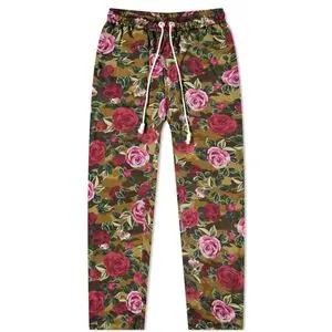 Palm Angels X End Allover Camo Rose Pajama Pants - Red