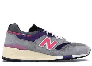 NEW BALANCE 997 Og Kith United Arrows & Sons Sneakers - Grey/black/purple