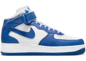 Nike Air Force 1 Mid Sneakers - White/military Blue/sail