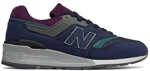 NEW BALANCE 997 Northern Lights Sneakers - Navy Blue/grey