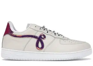 JOHN GEIGER Gf01 Offwhite Pebbled Leather Sneakers
