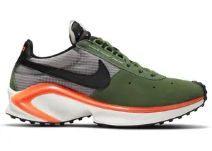 Nike D/ms/x Waffle Sneakers - Forest Green/black/orange