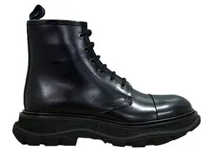 Alexander Mcqueen Combat Boots For Men