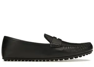 Gucci Signature Leather Driver - Black