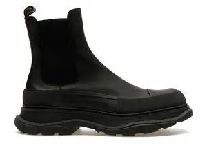 Alexander McQueen Tread Slick Chelsea Boot - Black
