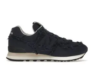 NEW BALANCE 574 Miu Miu Denim - Royal Blue/black/white