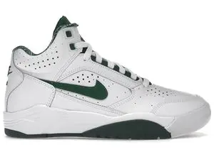 Nike Air Flight Lite Ii Mid Sneakers - White/gorge Green