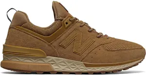 NEW BALANCE 574 Luxe Gumin Sneakers Tan/tan