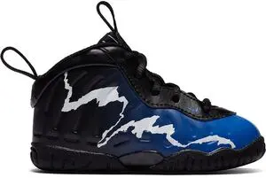 Nike Air Foamposite One 96 All-star Sneakers - Black/game Royal/white