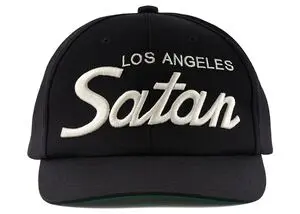 SAINT MXXXXXX Los Angeles Satan Cap - Black