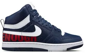 Nike Court Force Mid Sneakers - Midnight Navy Blue/white/university Red