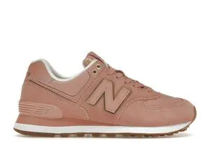 NEW BALANCE 574 Sneaker - Pink/gold/gum