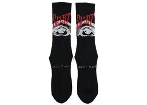 SAINT MXXXXXX Eye Socks - Black