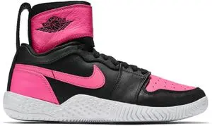 JORDAN Nike Court Flare AJ1 Serena Williams Sneakers Hyper Pink/white/black