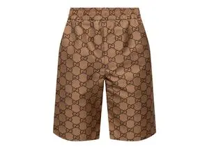 Gucci Gg Allover Ripstop Shorts